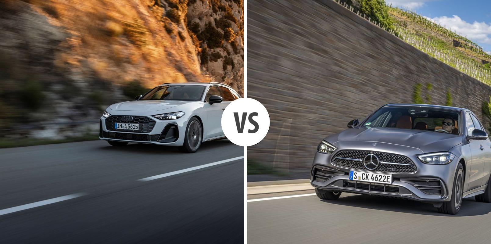 Audi A5 Avant vs Mercedes C Class Sedan - Differences and prices compared