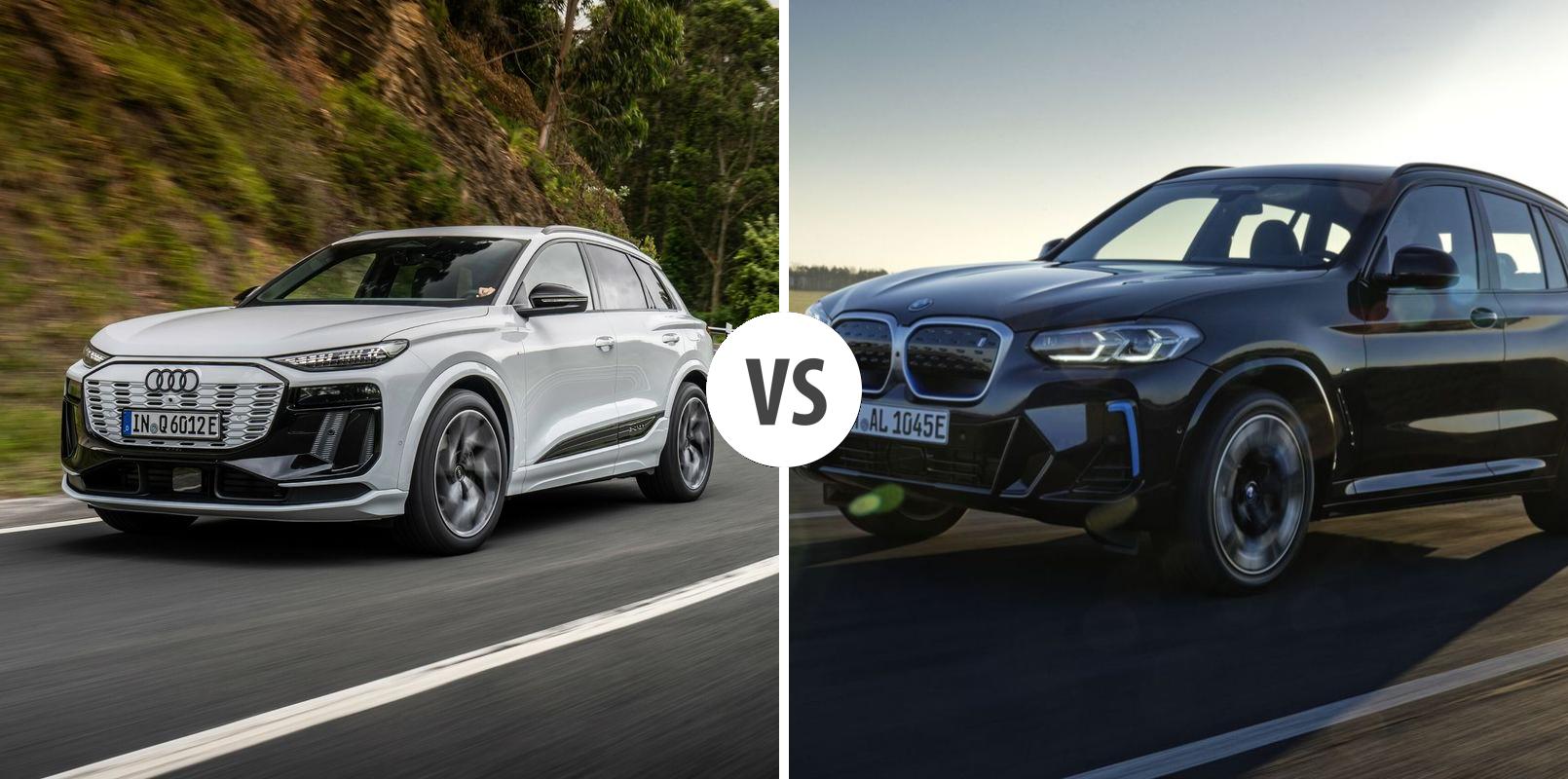 Audi Q6 e-tron vs BMW iX3 – Specs, differences & prices compared | DriveDuel UK