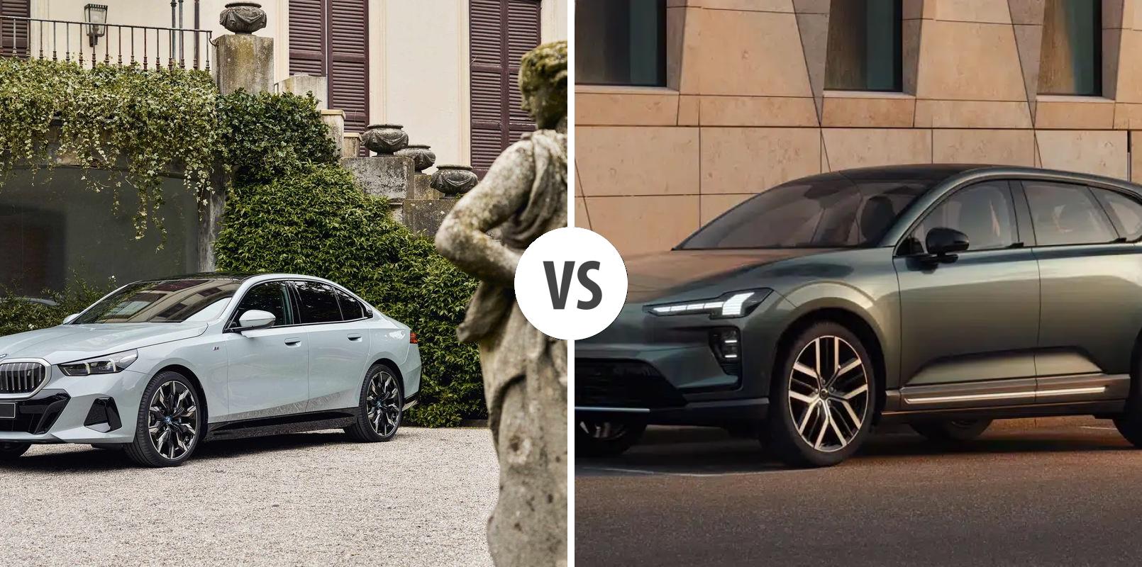 BMW i5 vs Volvo EX60 comparison - differences, prices & technical data