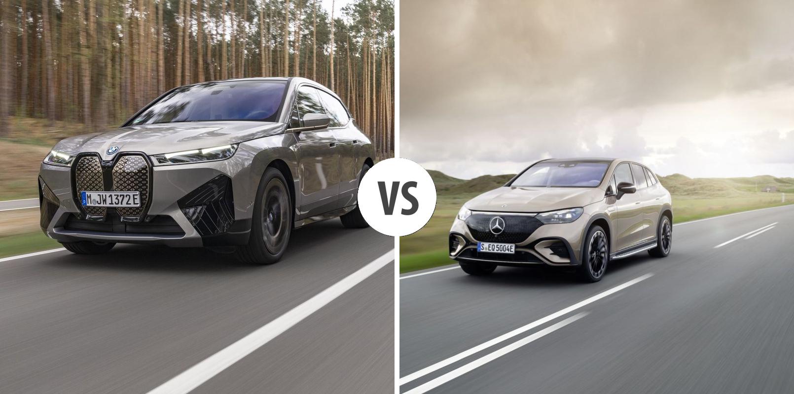 Surprising Bmw Ix Vs Mercedes Eqe Suv Photos