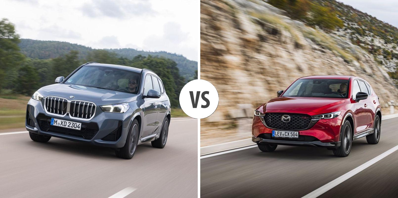 BMW X1 vs Mazda CX-5 - Differences and prices compared