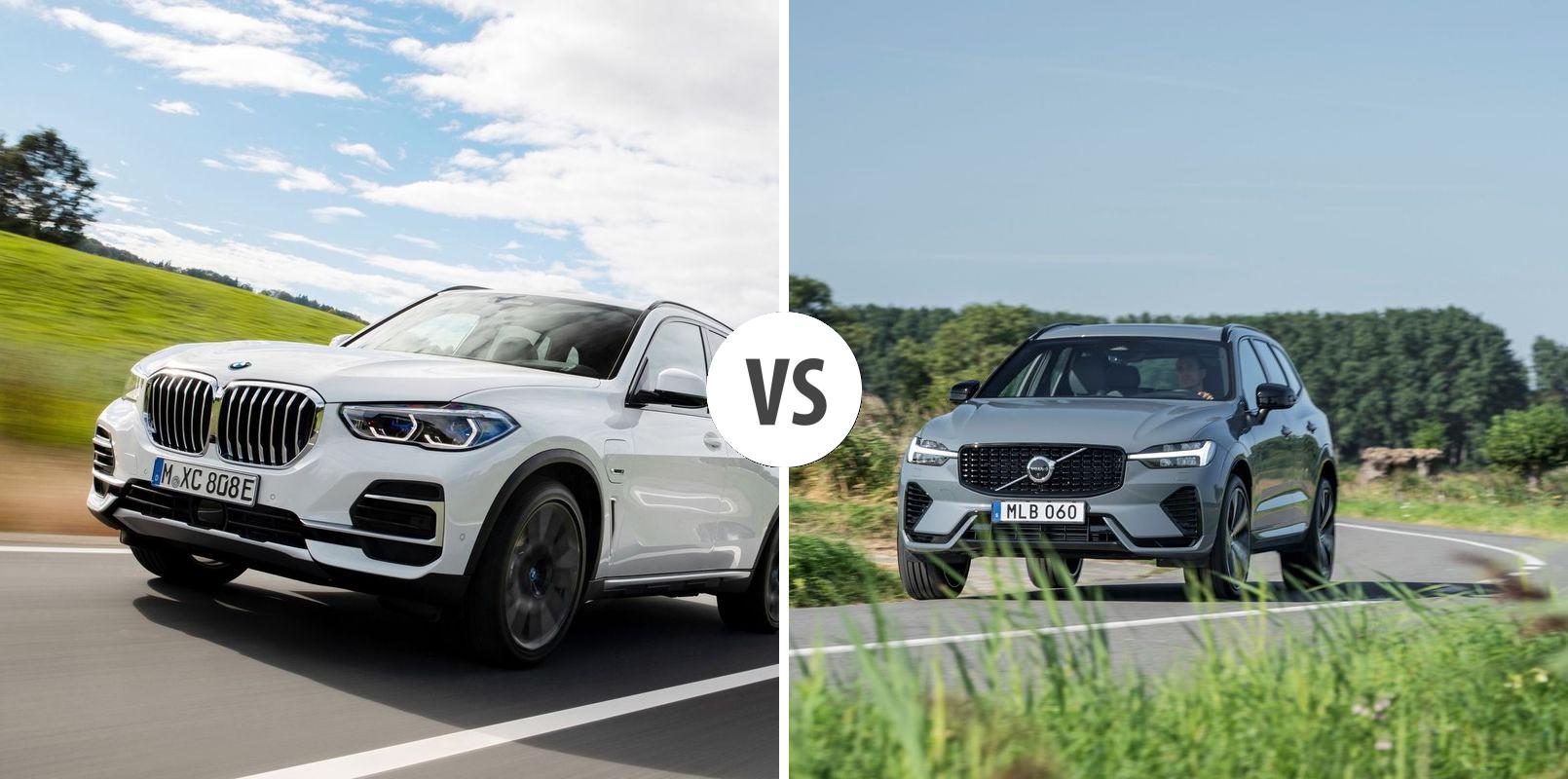 BMW X5 vs Volvo XC60 comparison - differences, prices & technical data