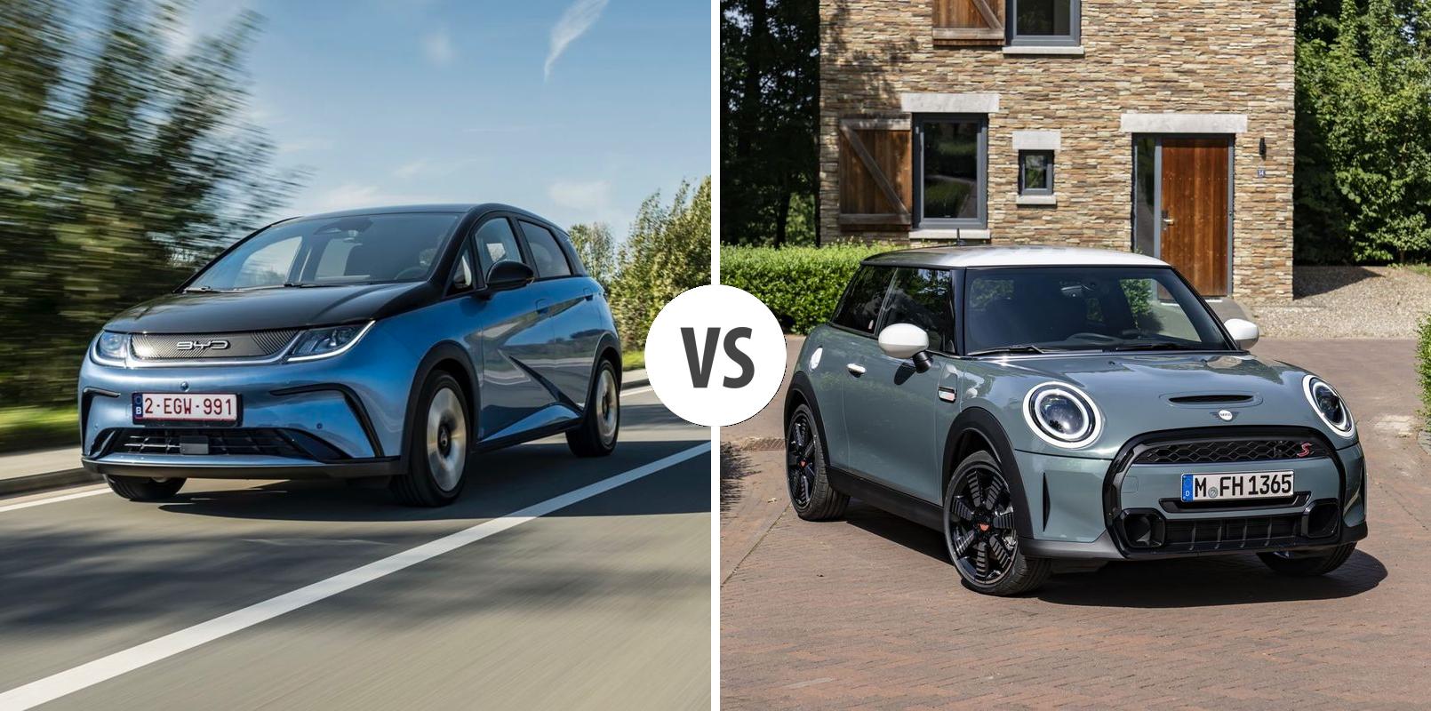 BYD Dolphin vs MINI MINI comparison - differences, prices & technical data