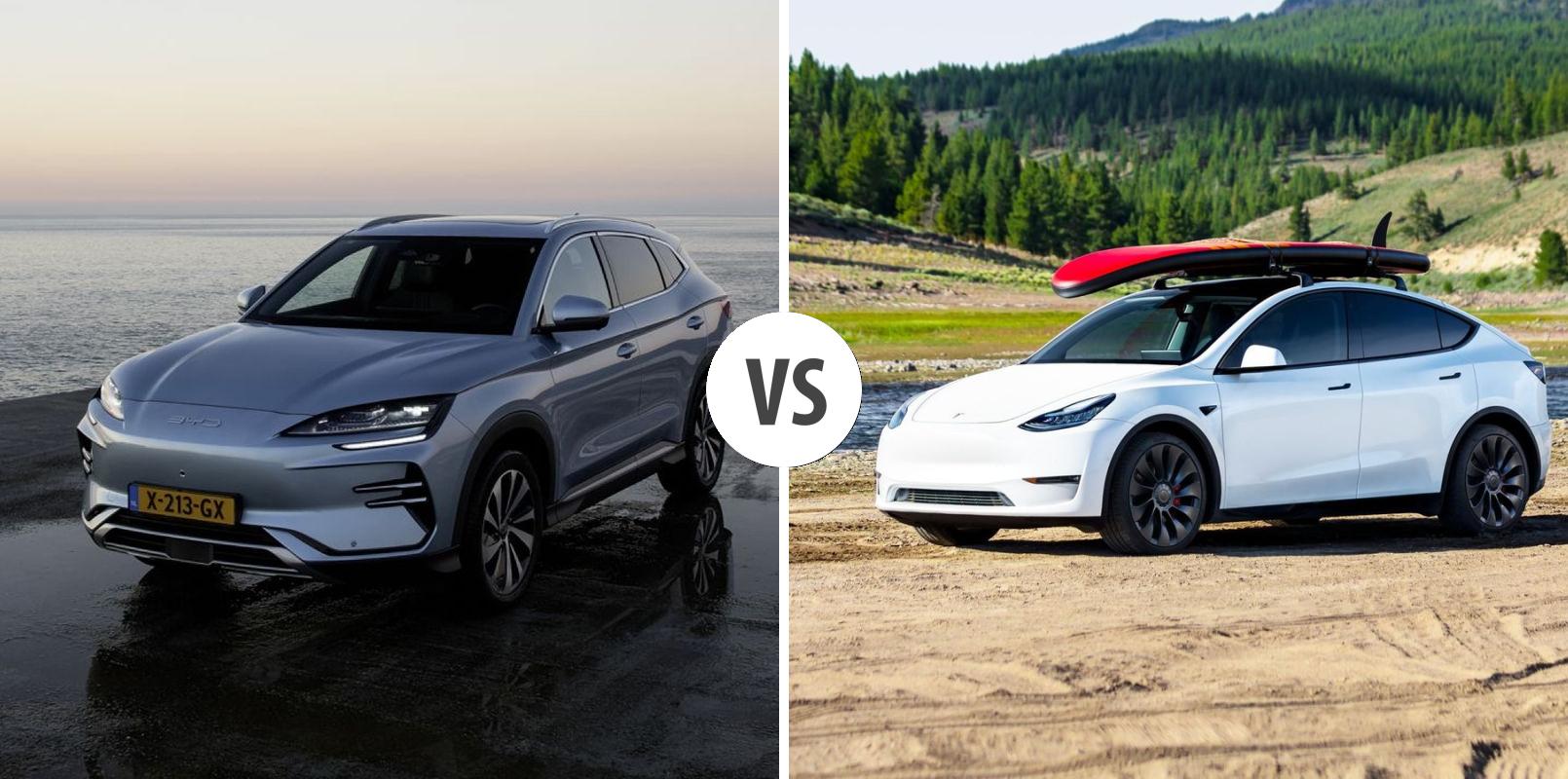 BYD Seal U vs Tesla Model Y comparison - differences, prices ...