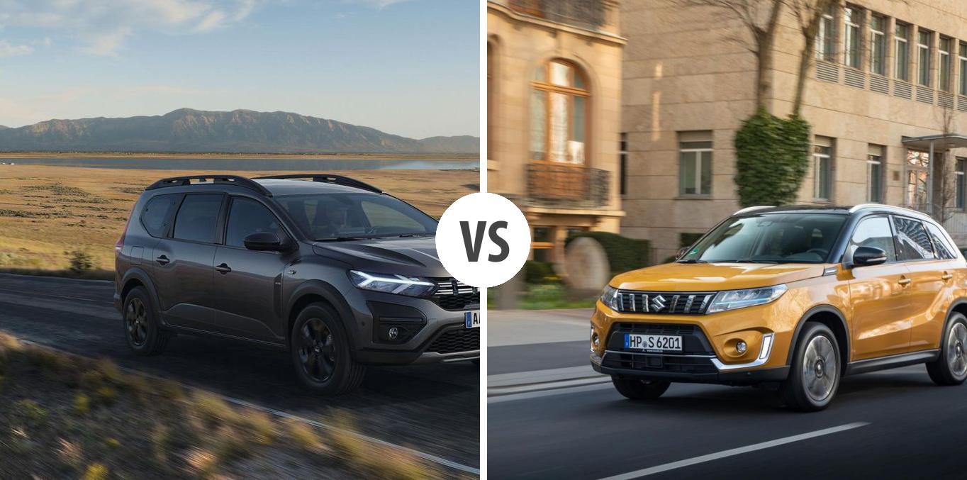 Dacia Jogger vs Suzuki Vitara comparison - differences, prices ...