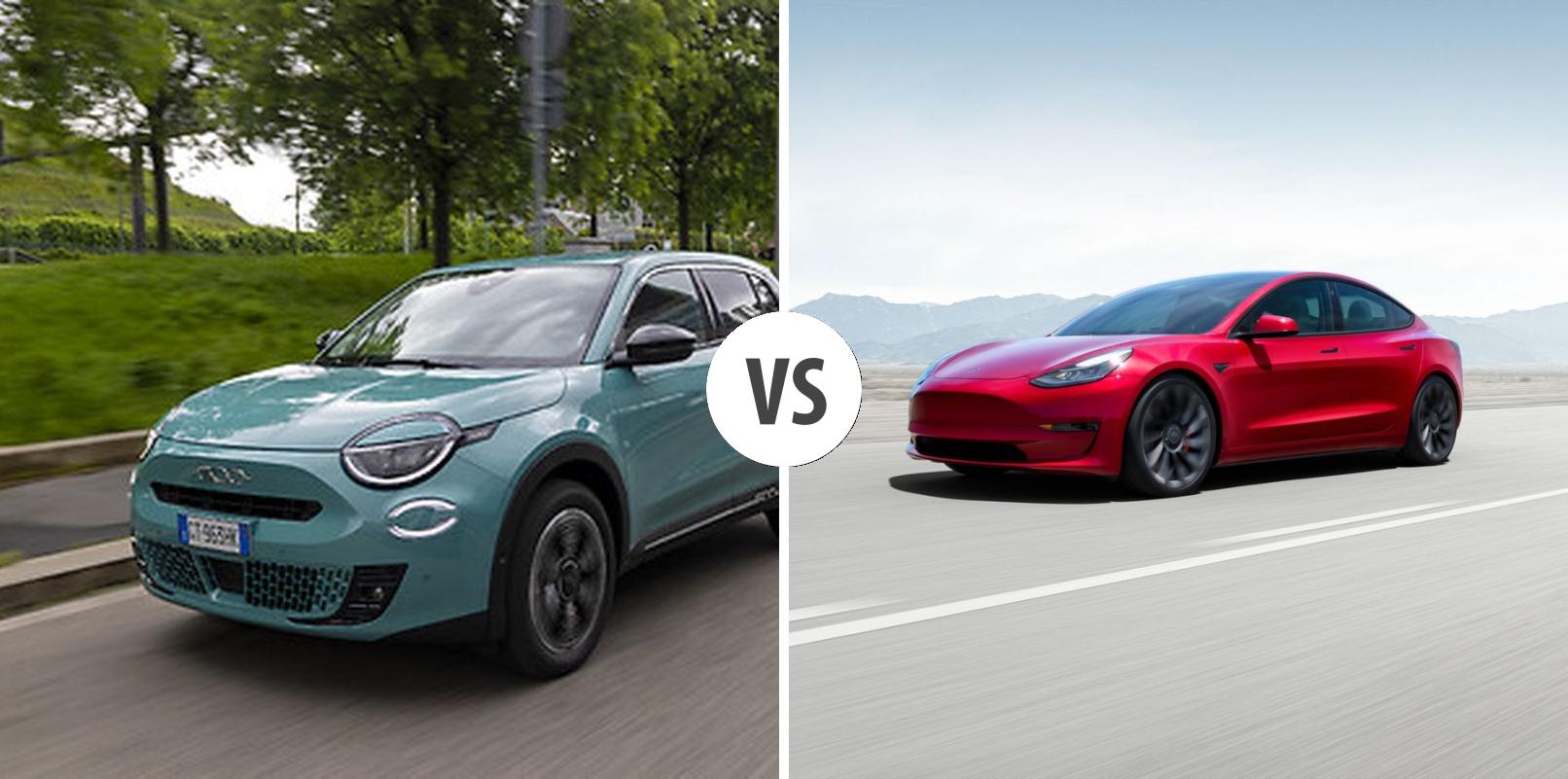 Fiat 600 vs Tesla Model 3 – Which car is better? Specs, differences ...