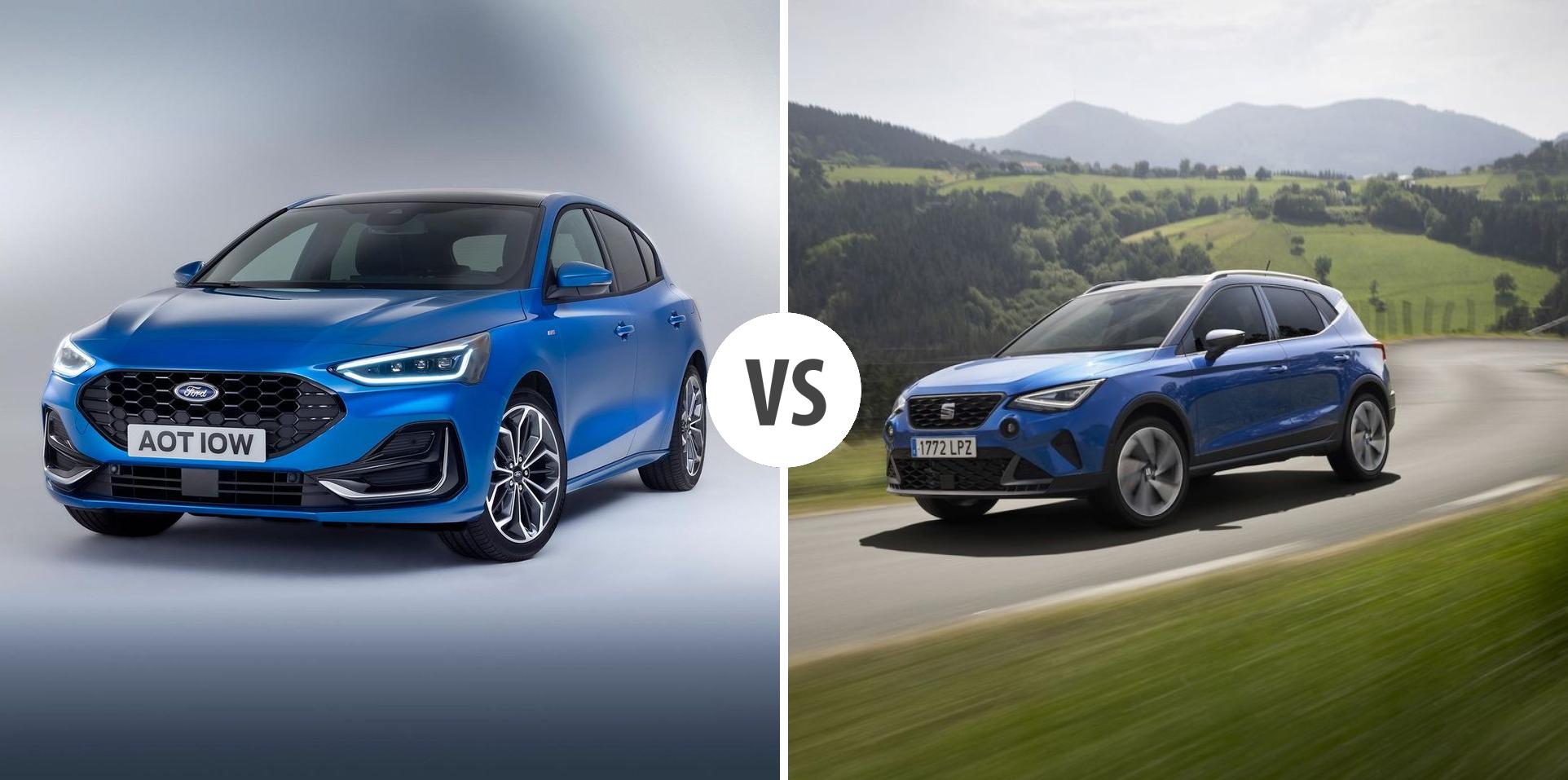 Ford Focus vs SEAT Arona - Differences and prices compared
