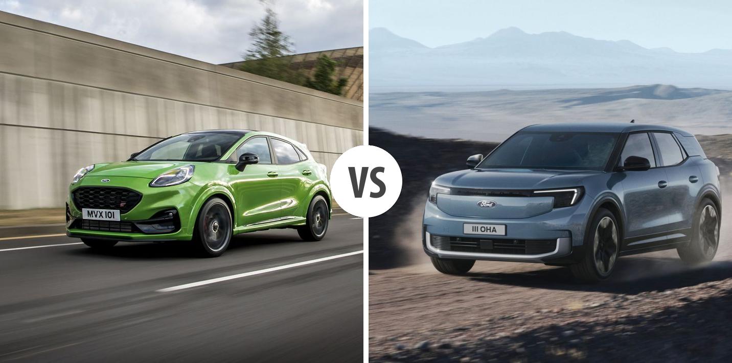 Ford Puma vs Ford Explorer EV - Differences and prices compared
