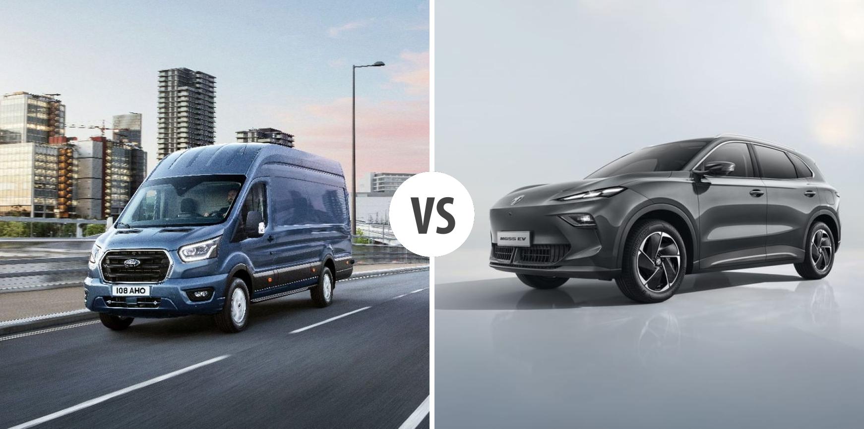 Ford Transit Connect vs MG MGS5 EV comparison - differences, prices ...