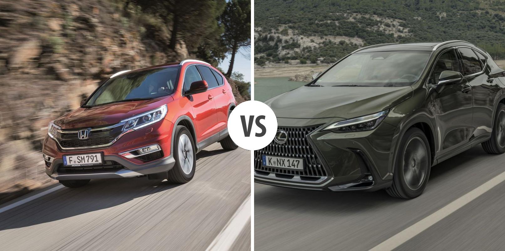 Honda CR-V vs Lexus NX – Which car gives you more for your money? Specs ...
