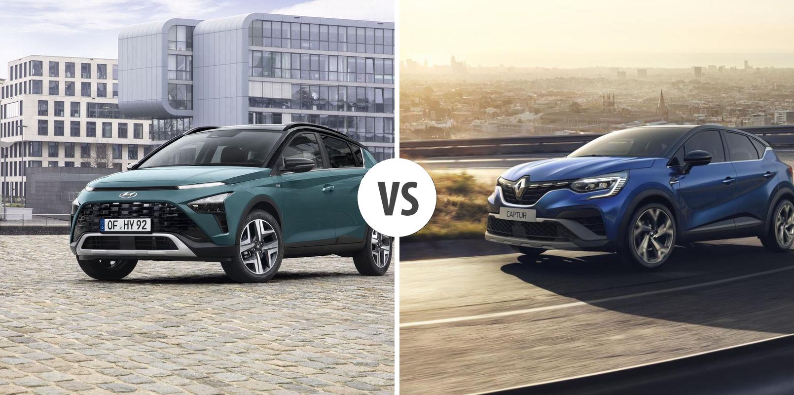 Hyundai Bayon vs Renault Captur comparison - differences, prices ...
