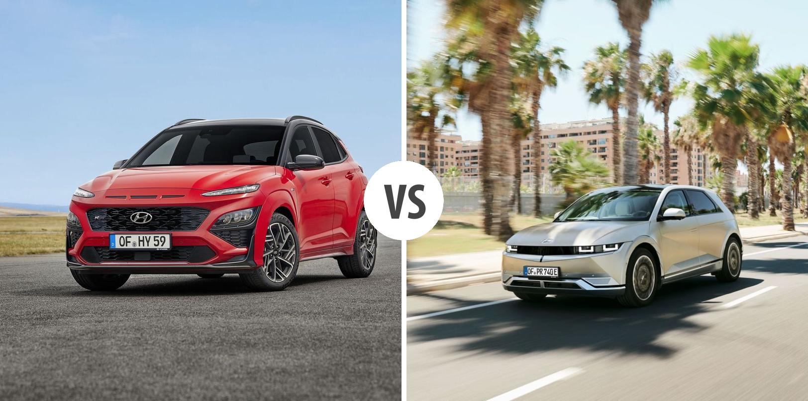 Hyundai Kona vs Hyundai IONIQ 5 comparison - differences, prices ...
