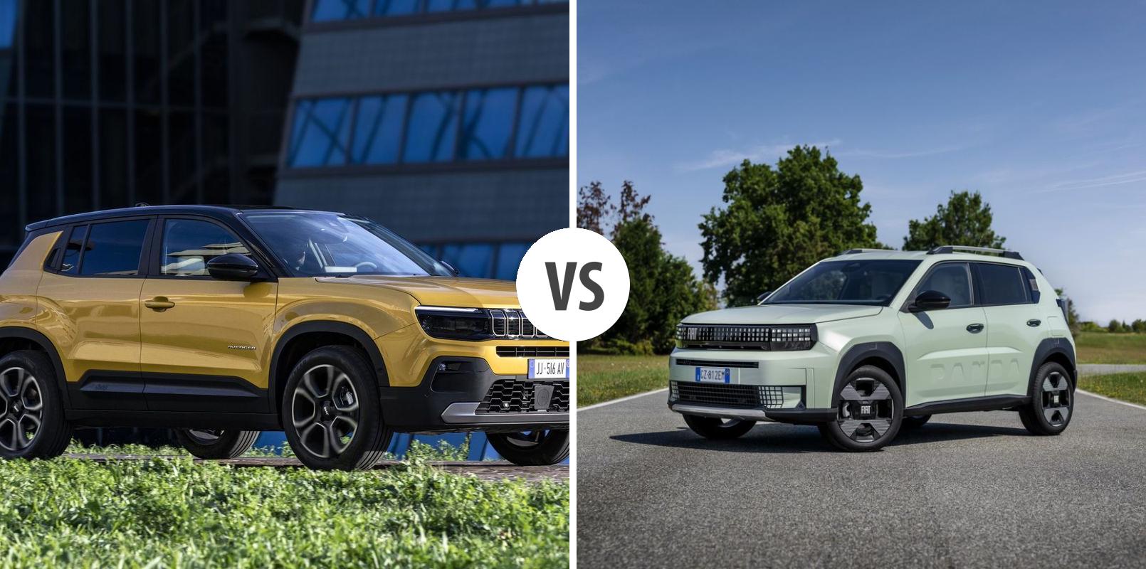 Jeep Avenger vs Fiat Grande Panda comparison - differences, prices ...