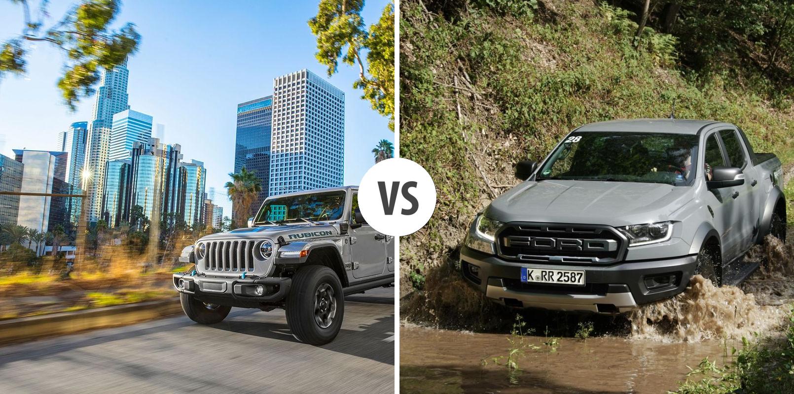 Jeep Wrangler vs Ford Ranger comparison - differences, prices ...