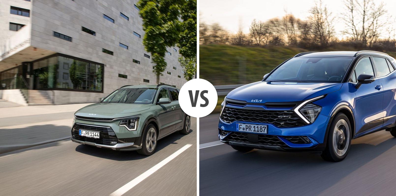 Kia Sportage Vs Niro