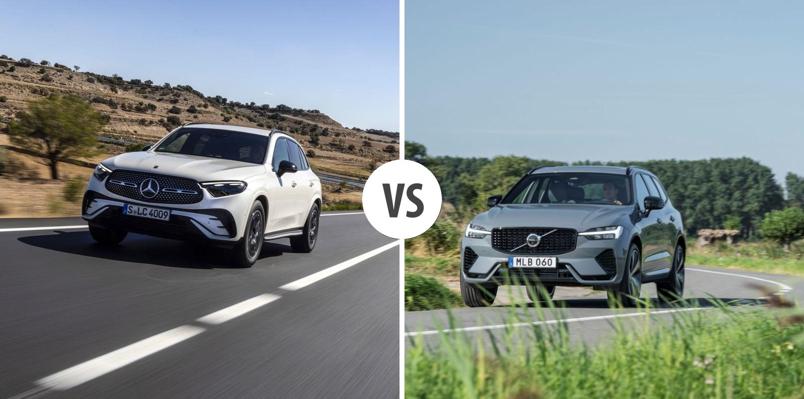 Mercedes GLC vs Volvo XC60 comparison - differences, prices & technical ...