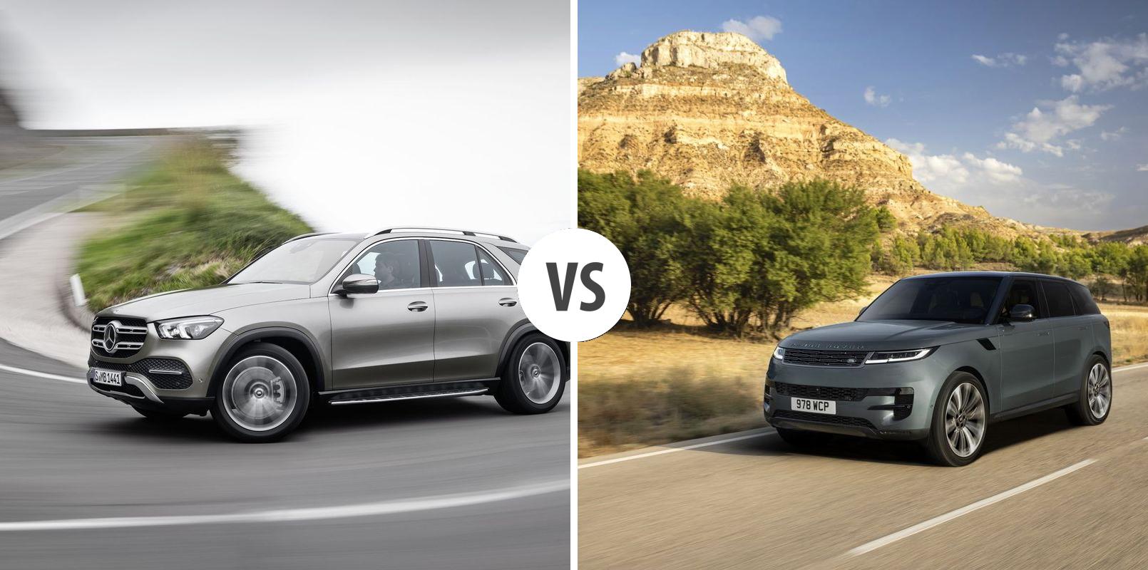 Mercedes GLE vs Land Rover Range Rover Sport - Differences and prices ...