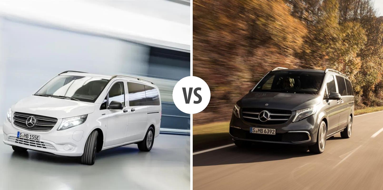 Mercedes Vito Bus vs Mercedes V Class comparison - differences, prices ...