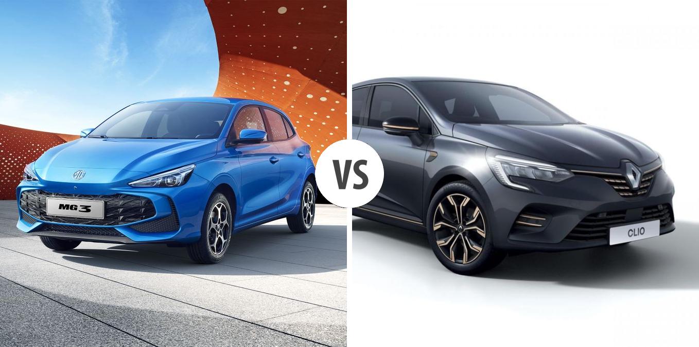 MG MG3 vs Renault Clio – Specs, differences & prices compared ...
