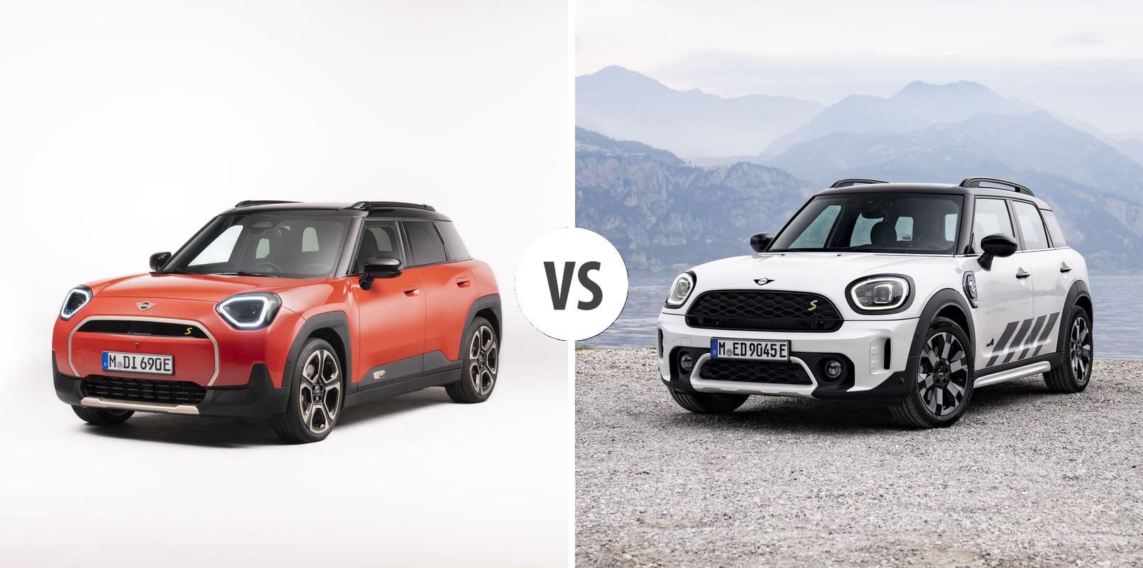 MINI Aceman vs MINI Countryman comparison - differences, prices ...