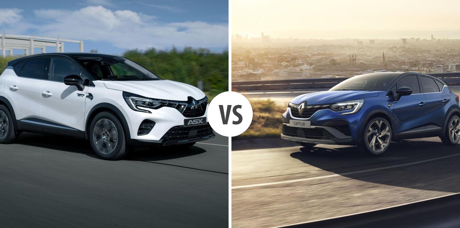 Mitsubishi ASX vs Renault Captur comparison - differences, prices ...