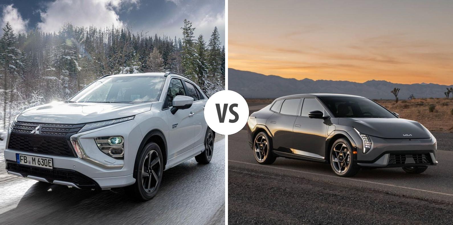 Mitsubishi Eclipse Cross vs Kia EV4 Hatchback comparison - differences ...