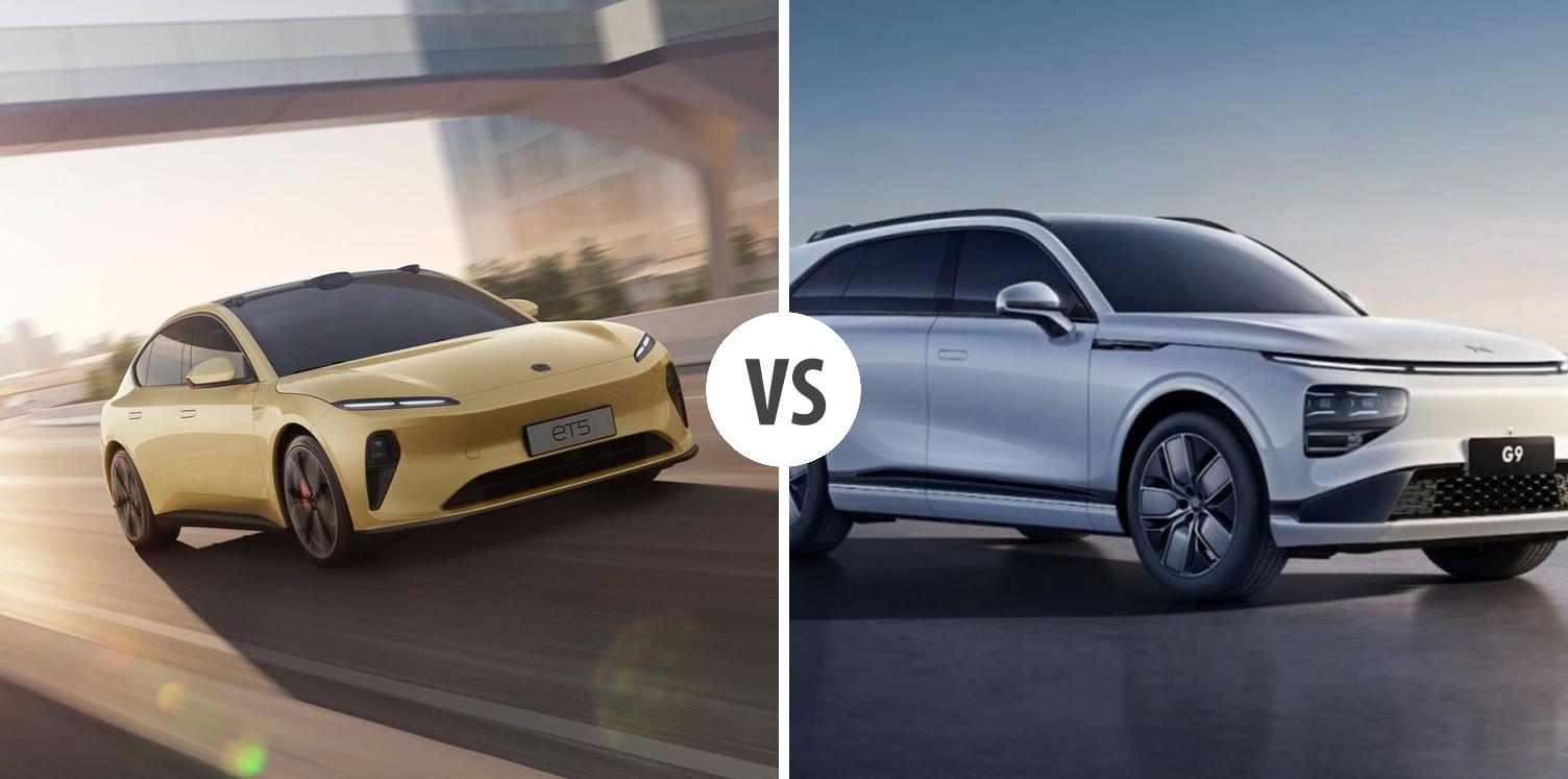 NIO ET5 vs XPeng G9 – Which car gives you more for your money? Specs, differences & prices ...