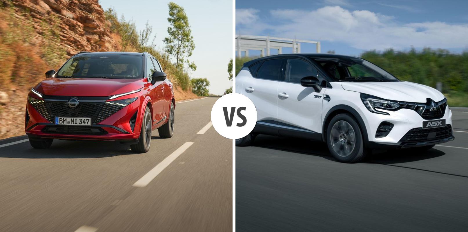 Nissan Qashqai vs Mitsubishi ASX comparison - differences, prices ...