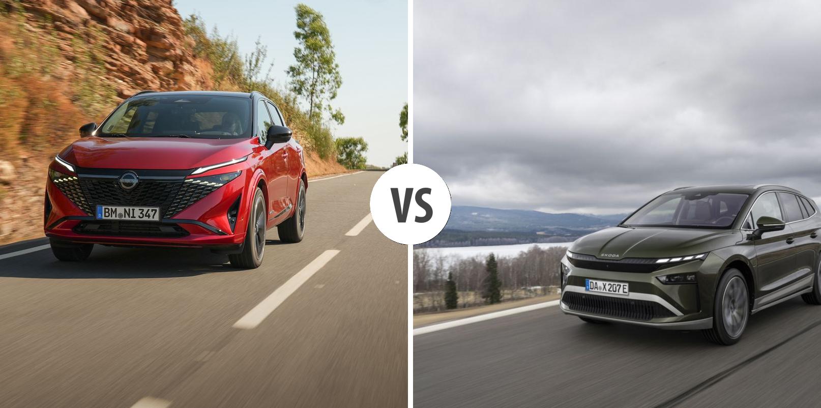 Nissan Qashqai vs Skoda Enyaq comparison - differences, prices ...