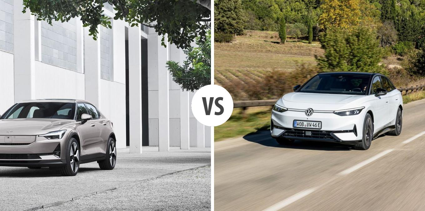 Polestar 2 vs VW ID.7 comparison - differences, prices & technical data