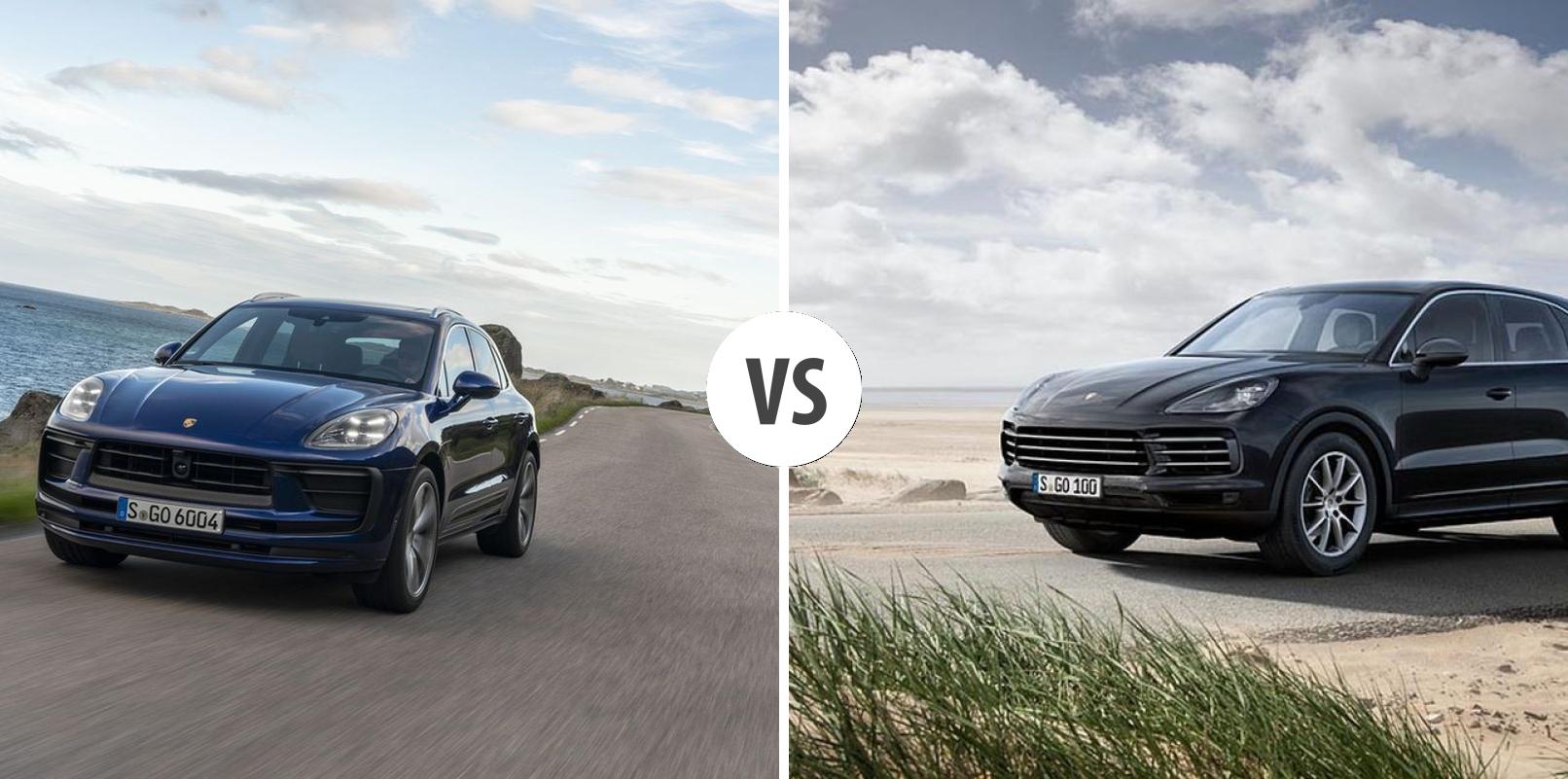 Porsche Macan vs Porsche Cayenne comparison - differences, prices ...
