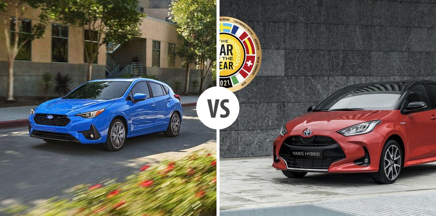 Subaru Impreza vs Toyota Yaris comparison - differences, prices ...