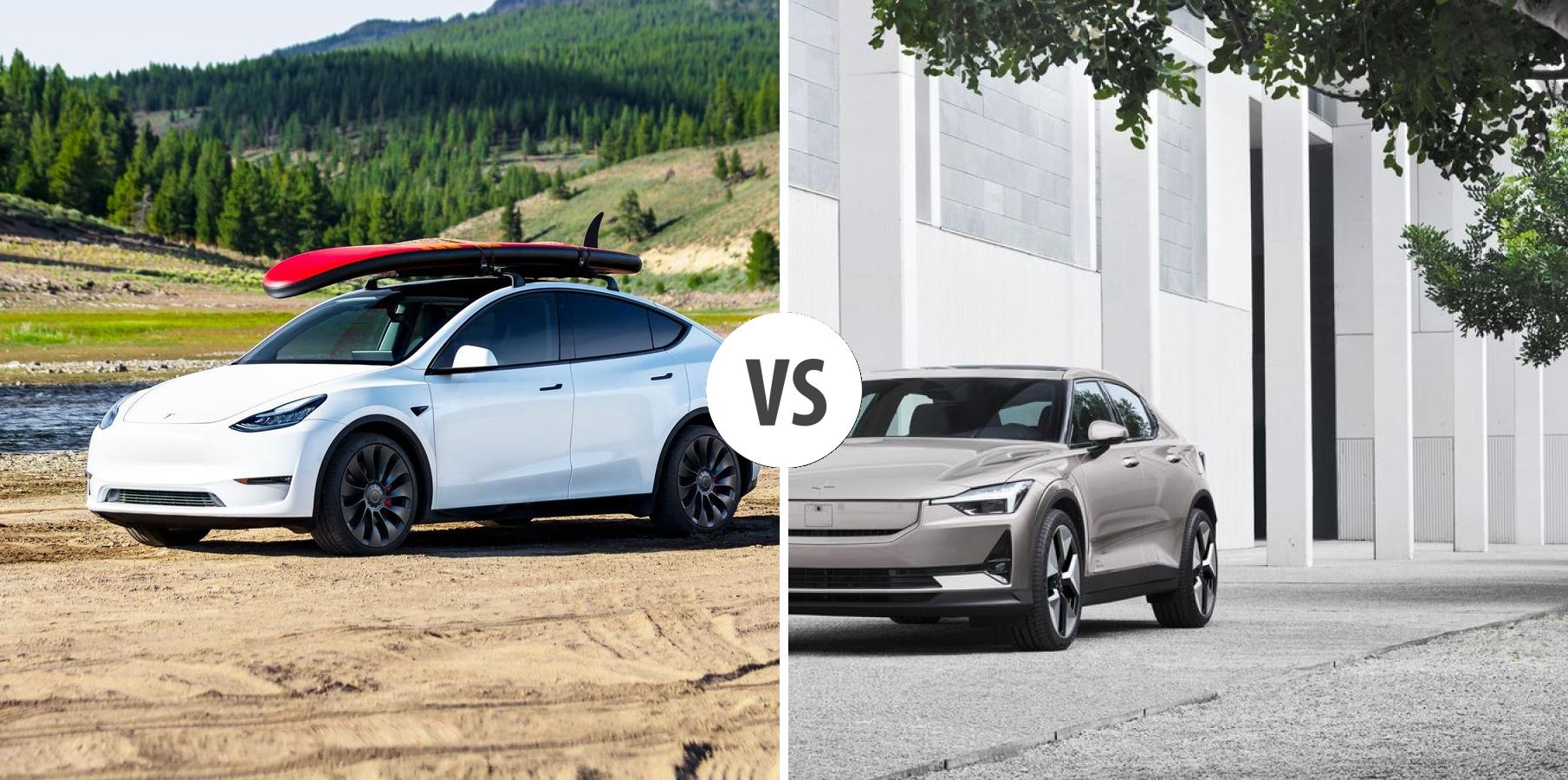 Tesla Model Y vs Polestar 2 comparison - differences, prices ...