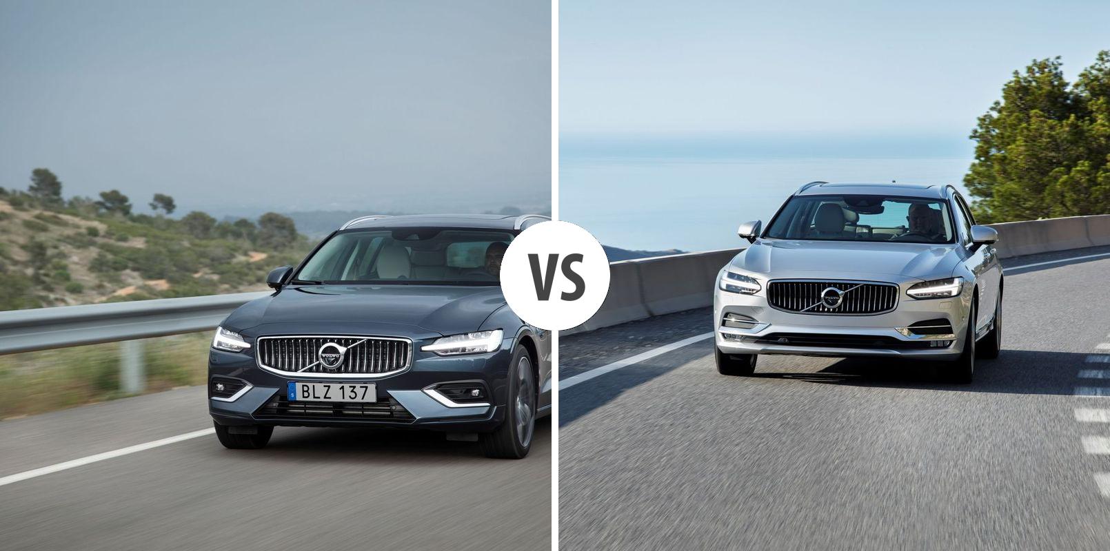 Volvo V60 vs Volvo V90 - Differences and prices compared