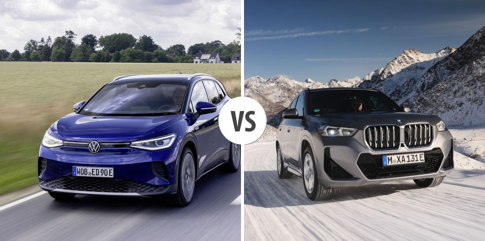 VW ID.4 vs BMW iX1 comparison - differences, prices & technical data