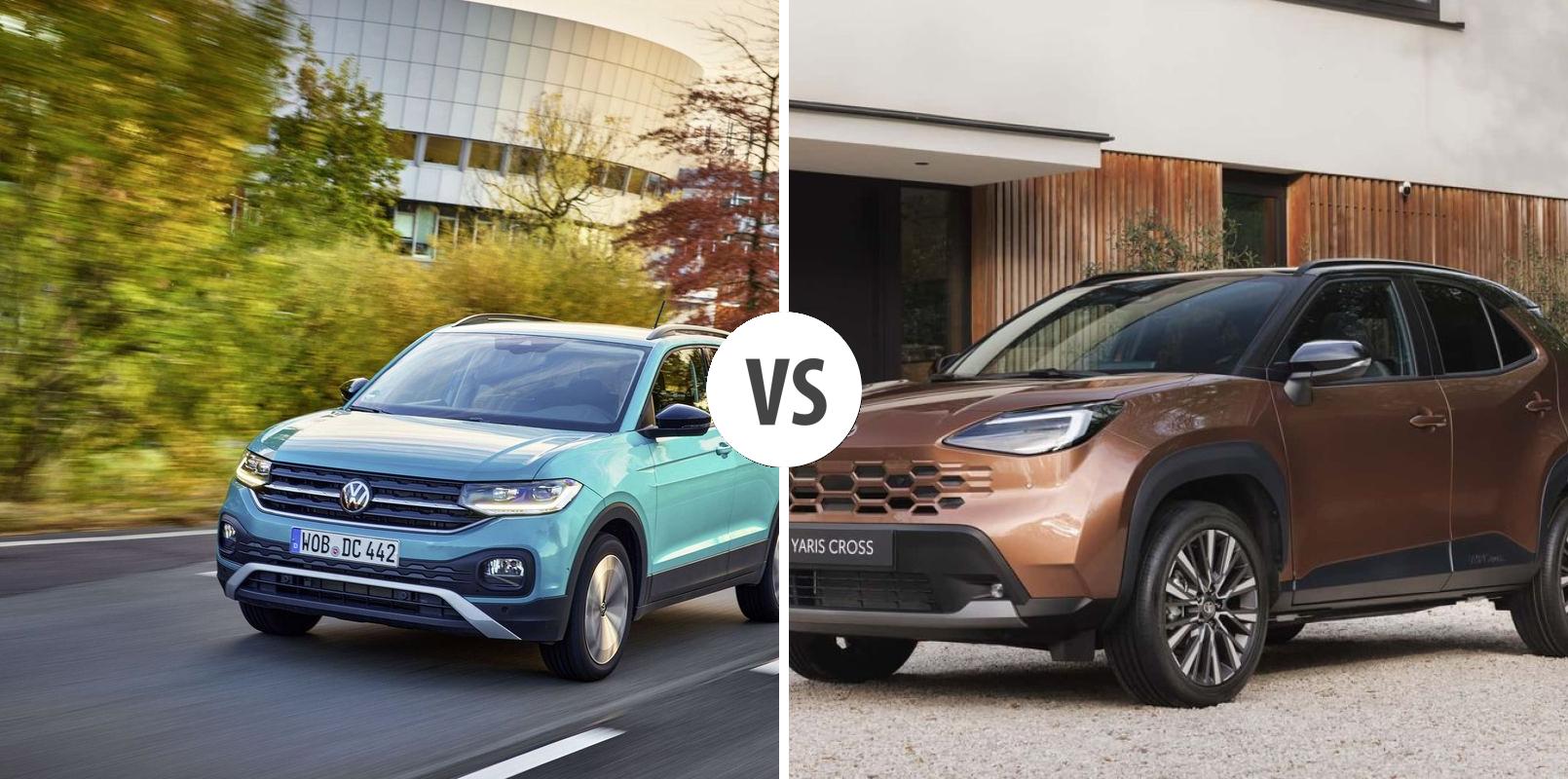 VW T-Cross vs Toyota Yaris Cross comparison - differences, prices ...