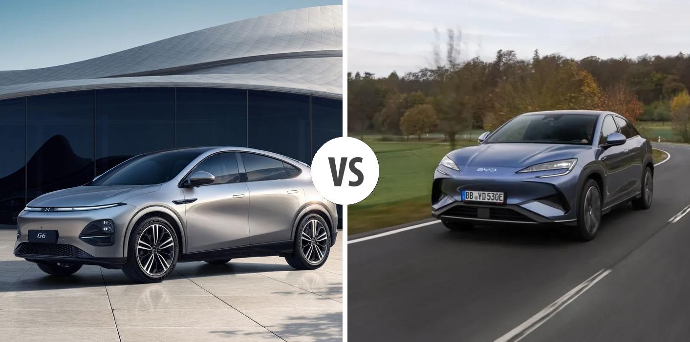 XPeng G6 vs BYD Sealion 7 - Differences and prices compared